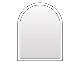 Andersen 100 Series - Fibrex Specialty Shape Windows