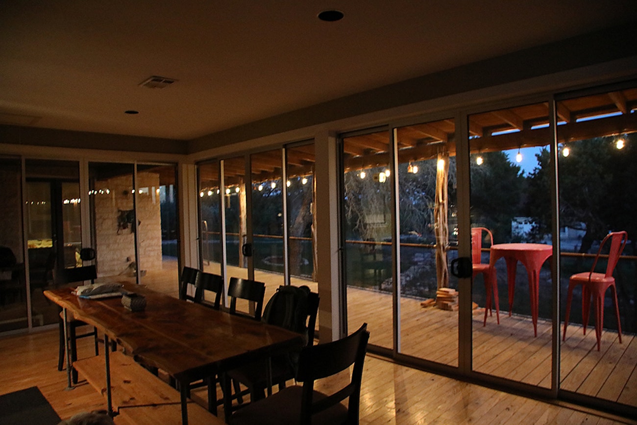 10' Wide Silver Aluminum Sliding Doors by Milgard